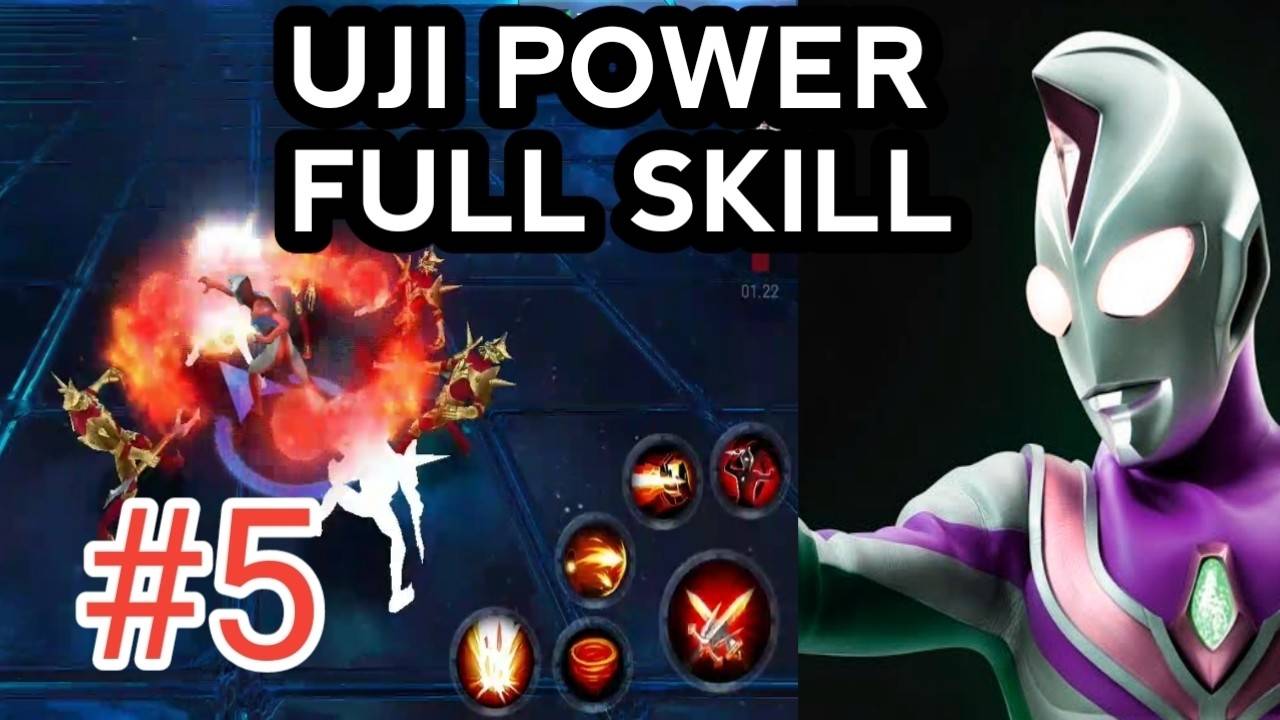 FULL SKILL Uji Coba Power Ultraman Dyna,Game Ultraman #5