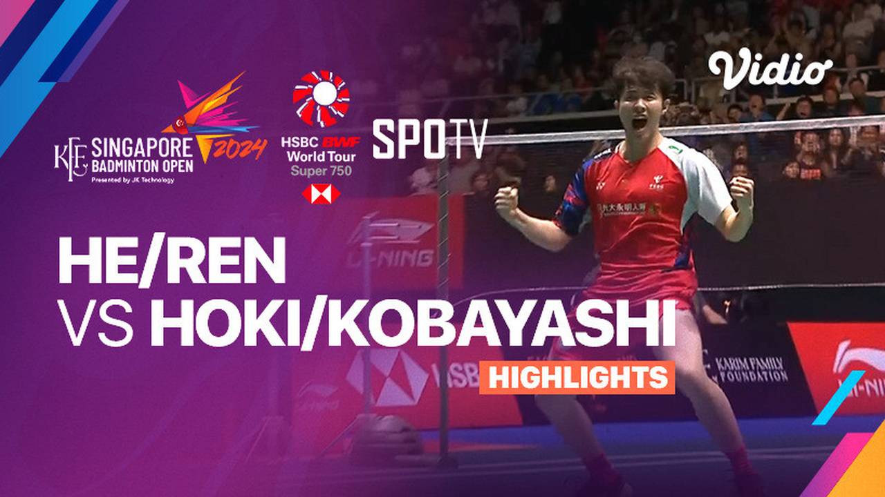 He Ji Ting/Ren Xiang Yu (CHN) vs Takuro Hoki/Yugo Kobayashi (JPN ...