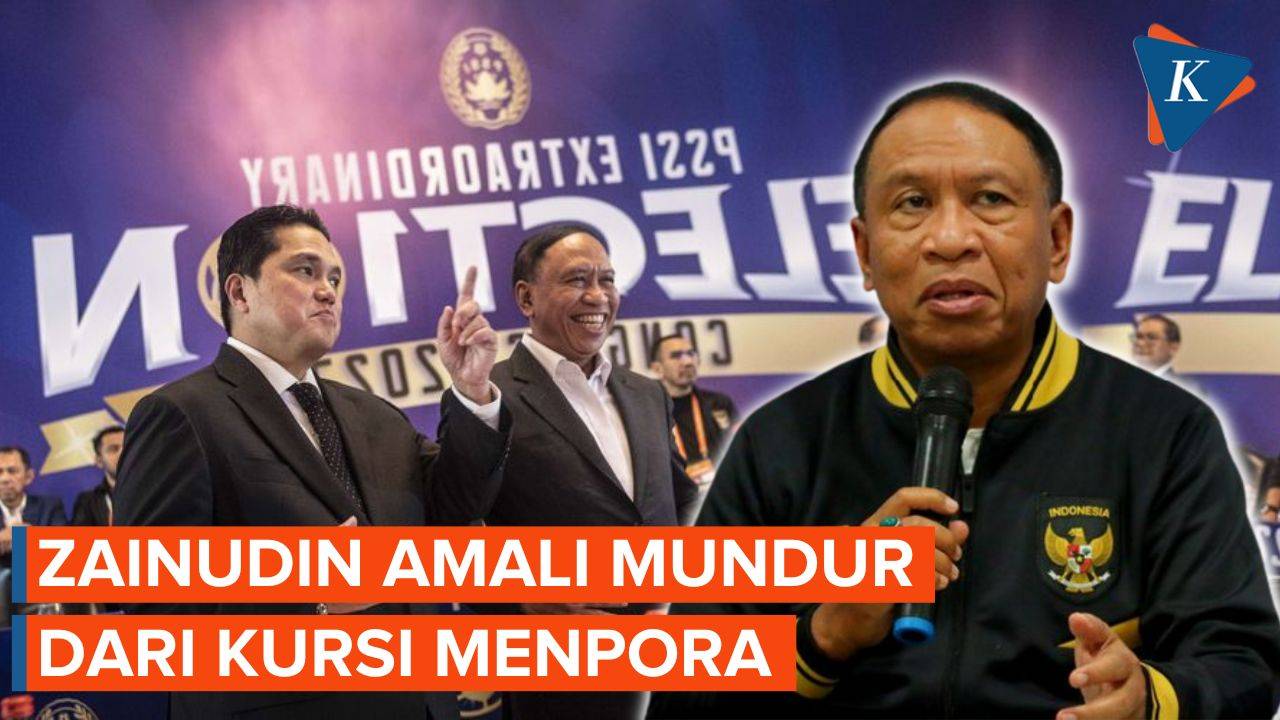Zainudin Amali Serahkan Surat Pengunduran Diri ke Mensesneg - Kompascom ...