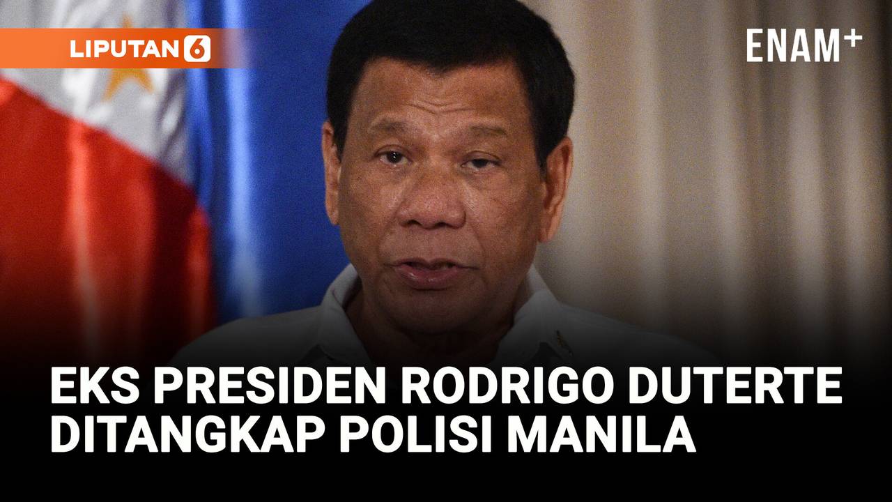 Pemerintah Filipina Menangkap Eks Presiden Rodrigo Duterte di Bandara ...