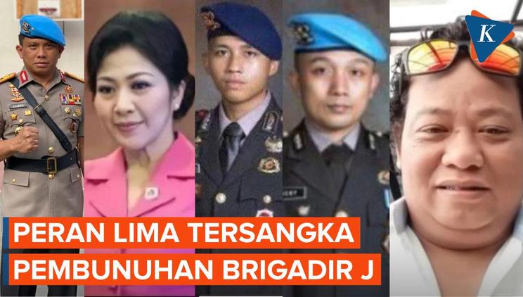 Nonton Video Peran Lima Tersangka Pembunuhan Brigadir J Terbaru | Vidio