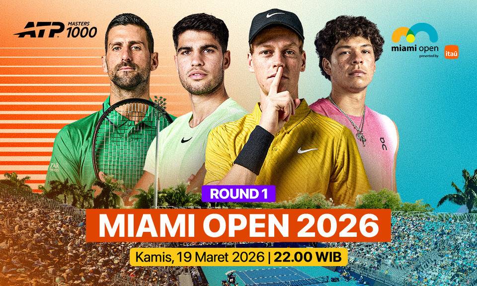 Live Streaming ATP Tour 2026 | Siaran Langsung
