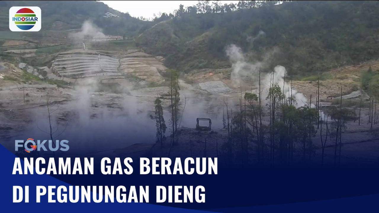 Waspada, Ancaman Semburan Gas Beracun di Dieng dari Kawah Sileri dan ...