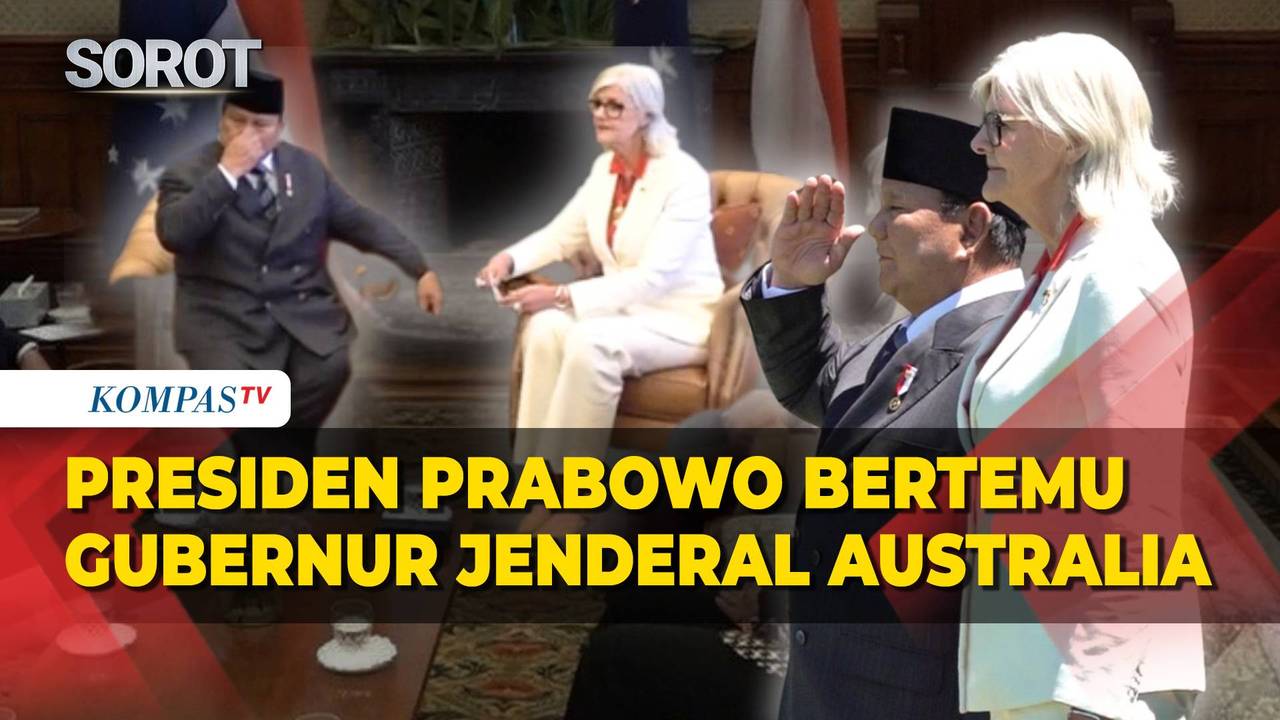 Presiden Prabowo DIsambut Upacara Kenegaraan Bertemu Gubernur Jenderal ...