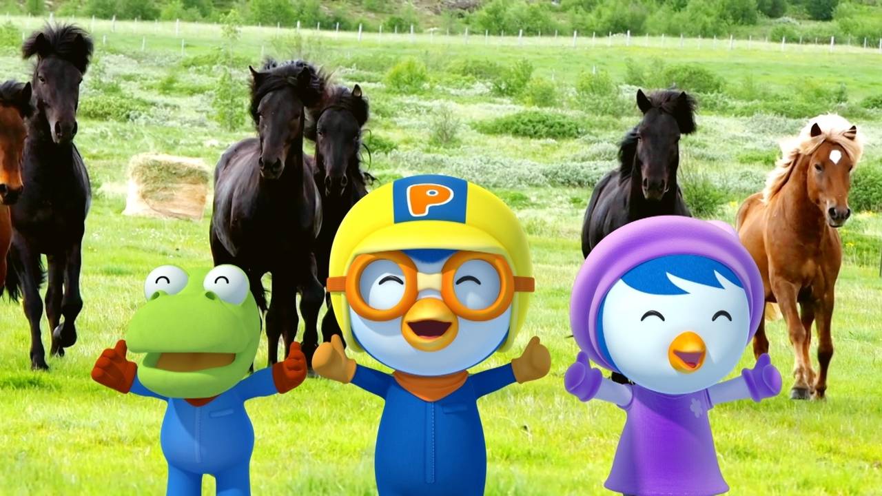 Pororo's Animal Friends - Ep 05 - Charming Horse (2022) | Vidio