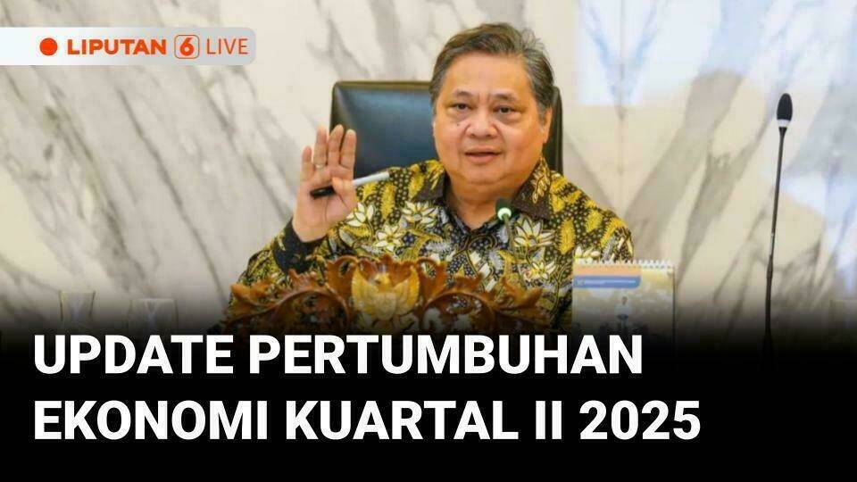 Live Streaming Update Pertumbuhan Ekonomi Kuartal II 2025 | LIVE