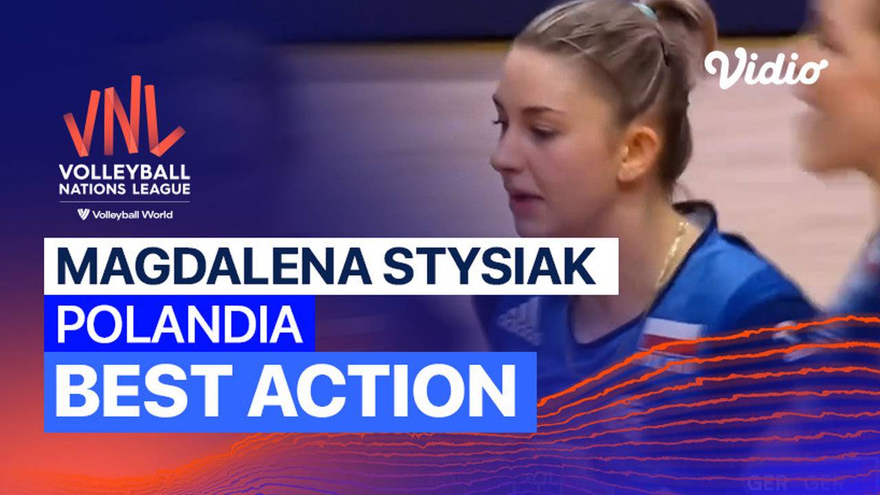 Best Action: Magdalena Stysiak | Women’s Volleyball Nations League 2023