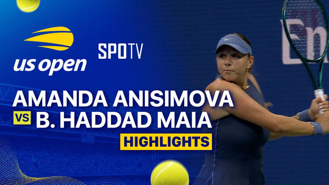 Amanda Anisimova vs Beatriz Haddad Maia - Highlight | US Open 2025