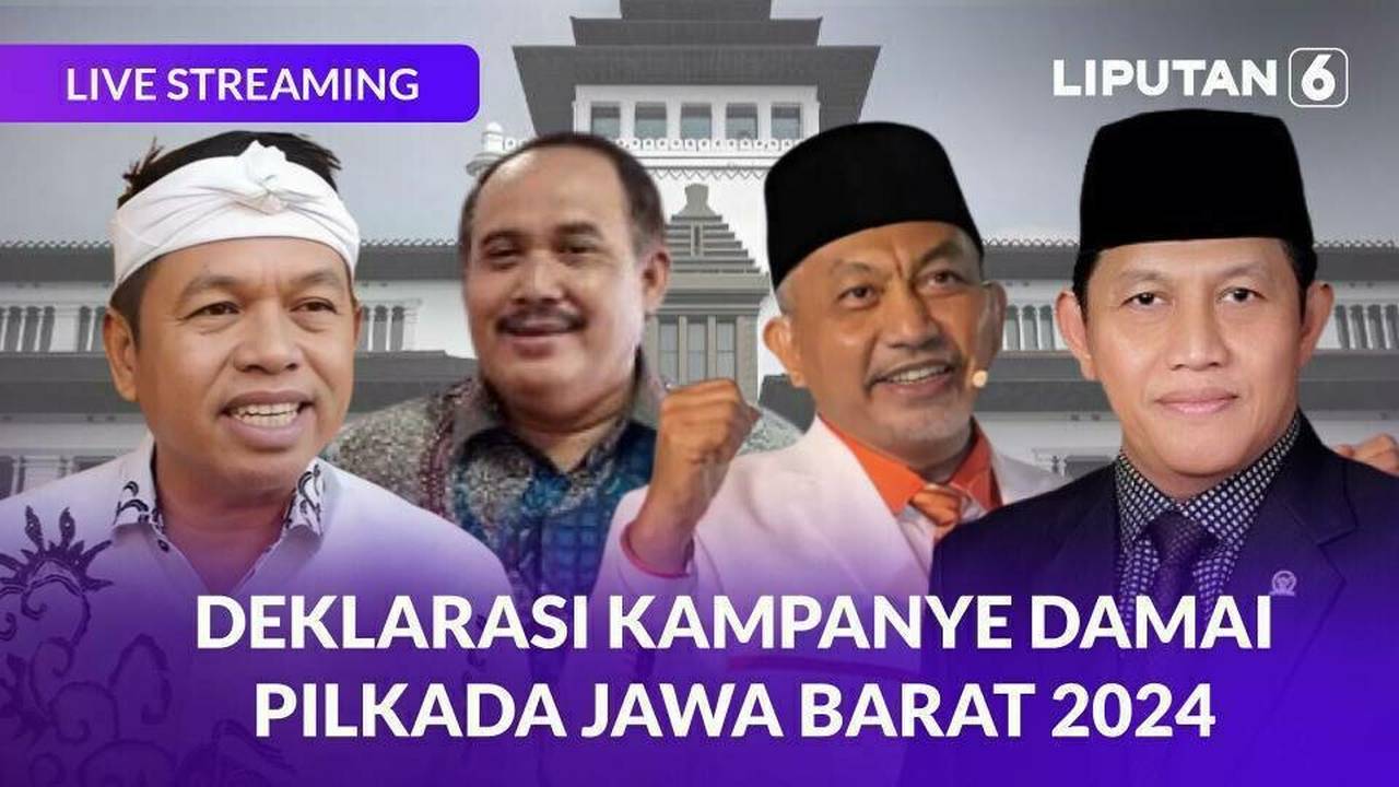 Deklarasi Kampanye Damai Pilkada Jawa Barat 2024 | LIVE | Vidio