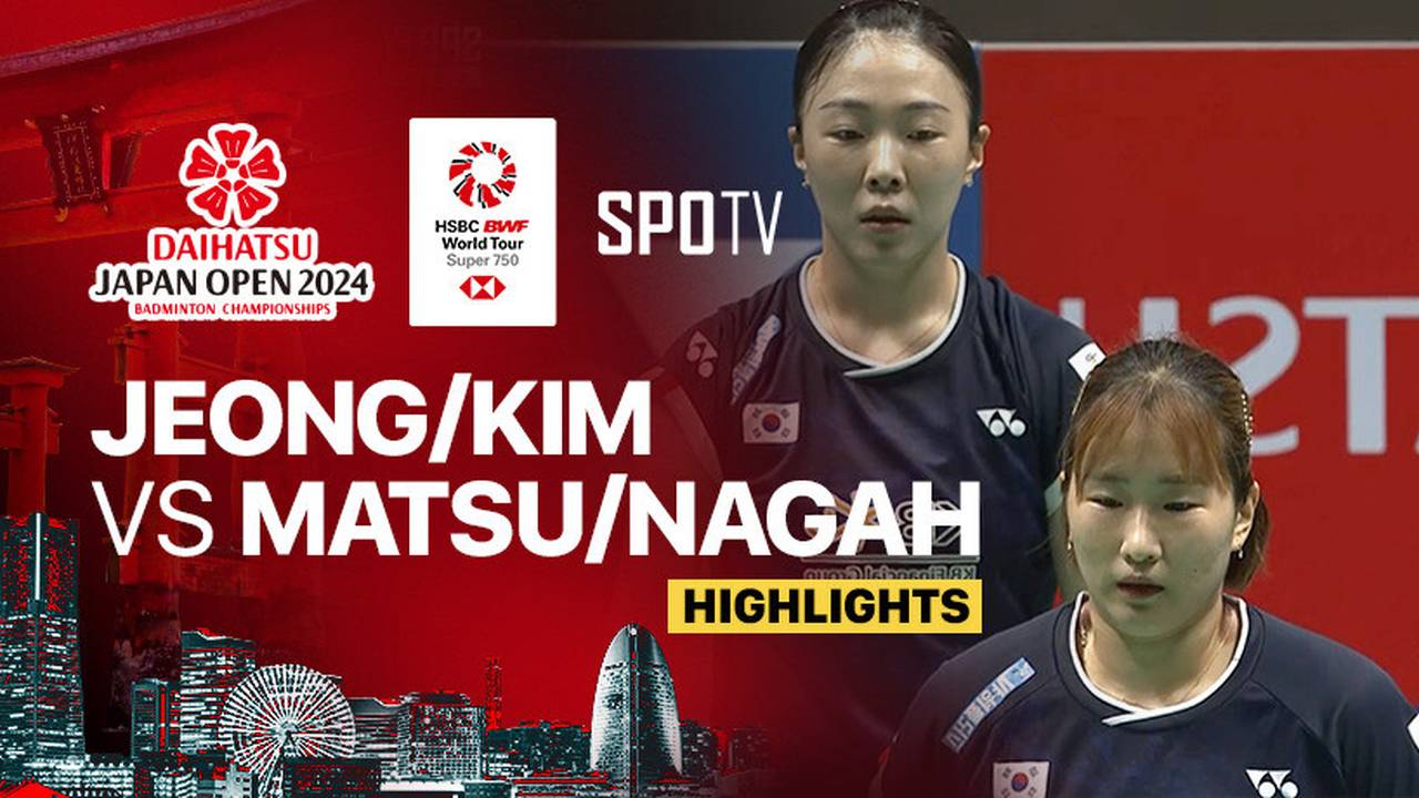 Jeong Na Eun/Kim Hye Jeong (KOR) vs Mayu Matsumoto/Wakana Nagahara (JPN) - Highlights | Daihatsu ...