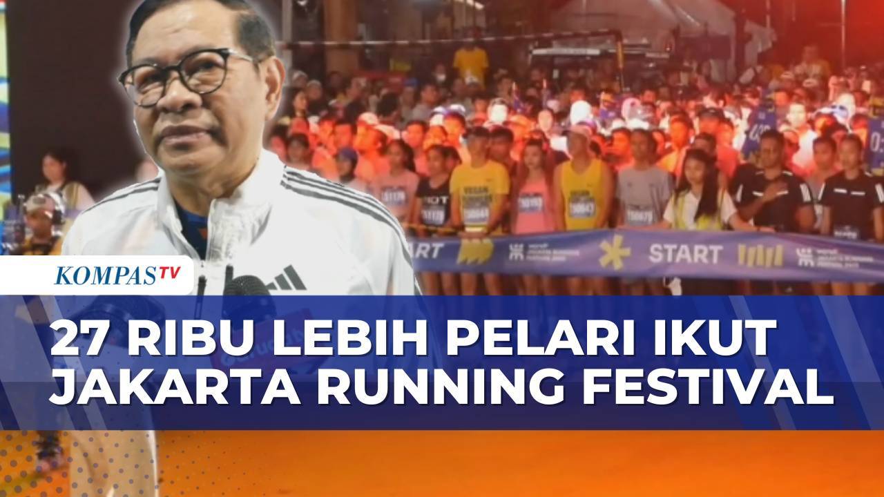Jakarta Running Festival 2025 Resmi Dibuka, Pramono Anung Ikut Kategori ...