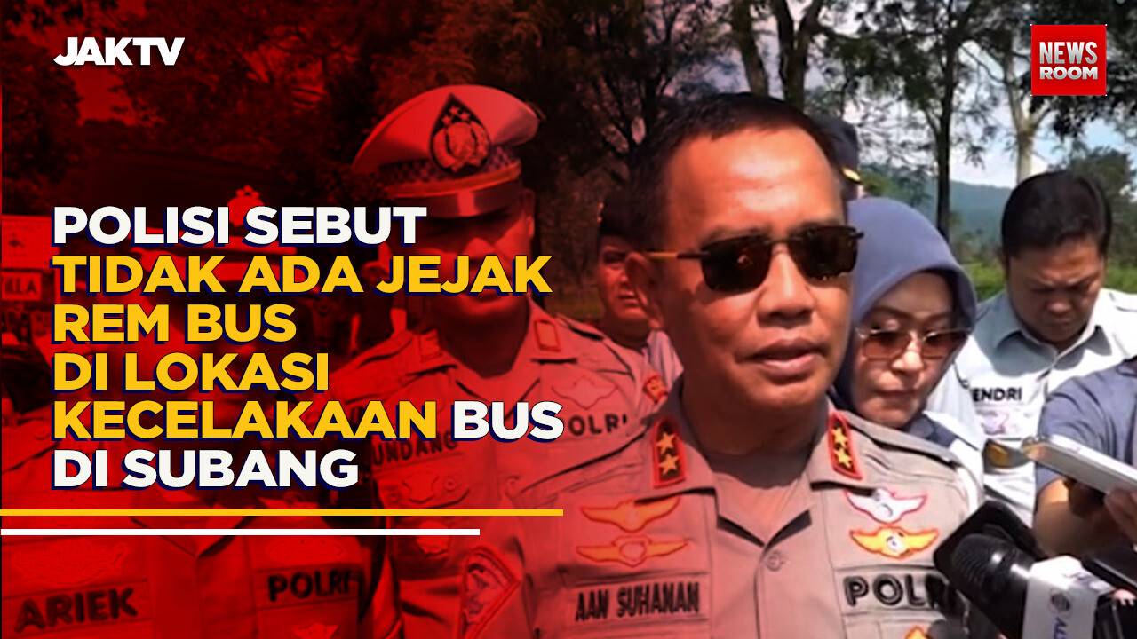 Polisi Sebut Tidak Ada Jejak Rem Bus Di Lokasi Kecelakaan Bus Di Subang ...