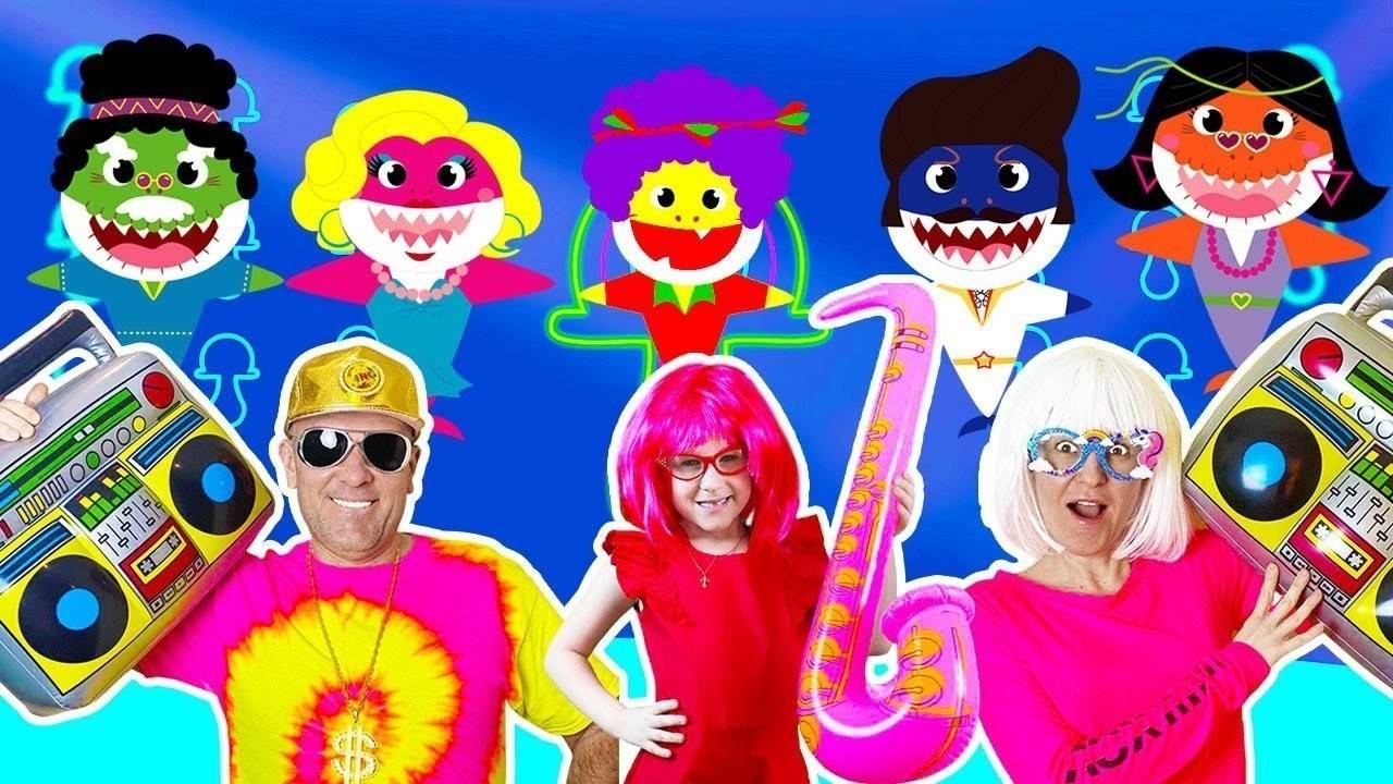 Anuta Kids Channel - Animal Songs by Anuta - Disco Sharks | Baby Shark ...