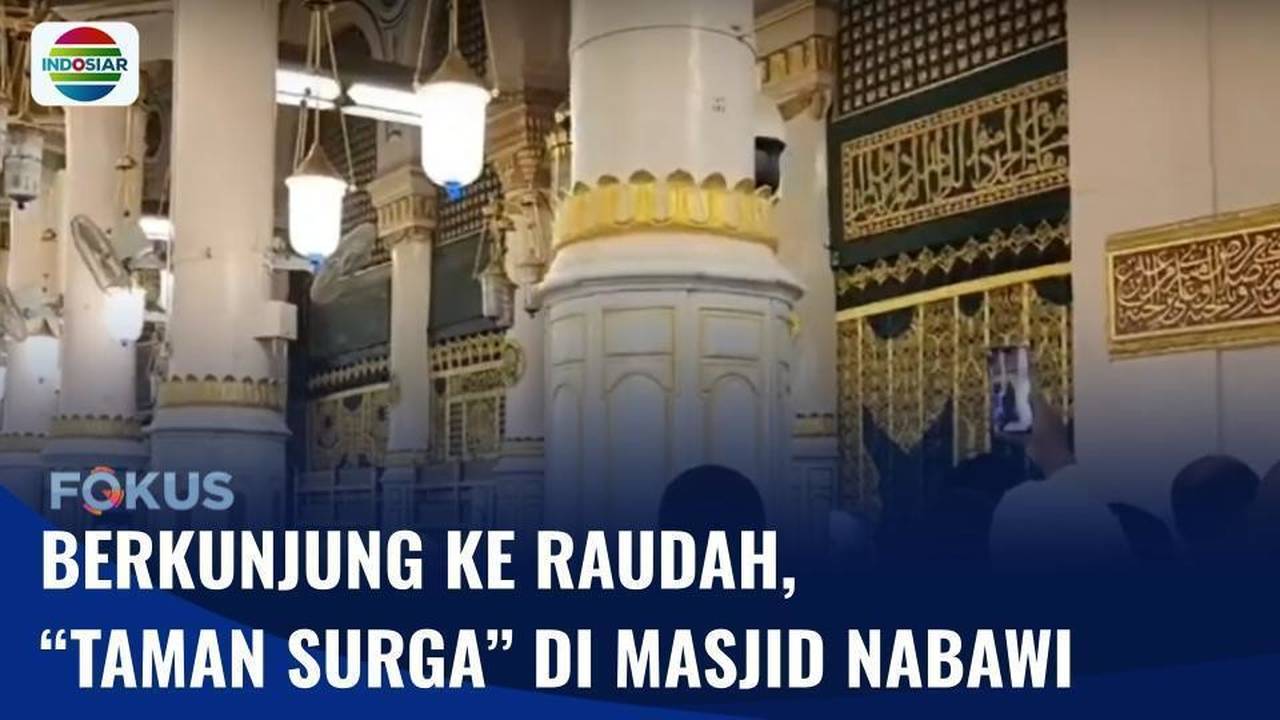 Berkunjung ke “Taman Surga” di Masjid Nabawi, Diyakini Jadi Tempat ...