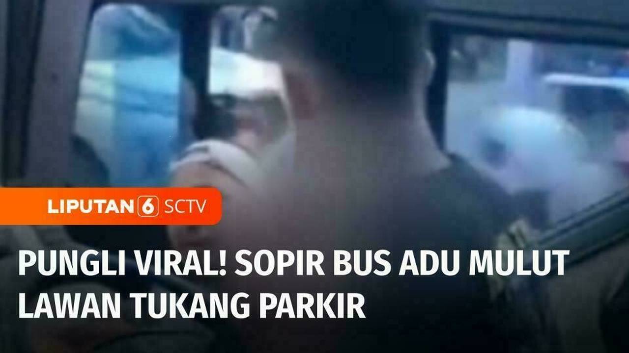 Sopir Bus Adu Mulut Melawan Tukang Parkir Guna Tolak Pungli | Liputan 6 Pagi - SCTV | Vidio