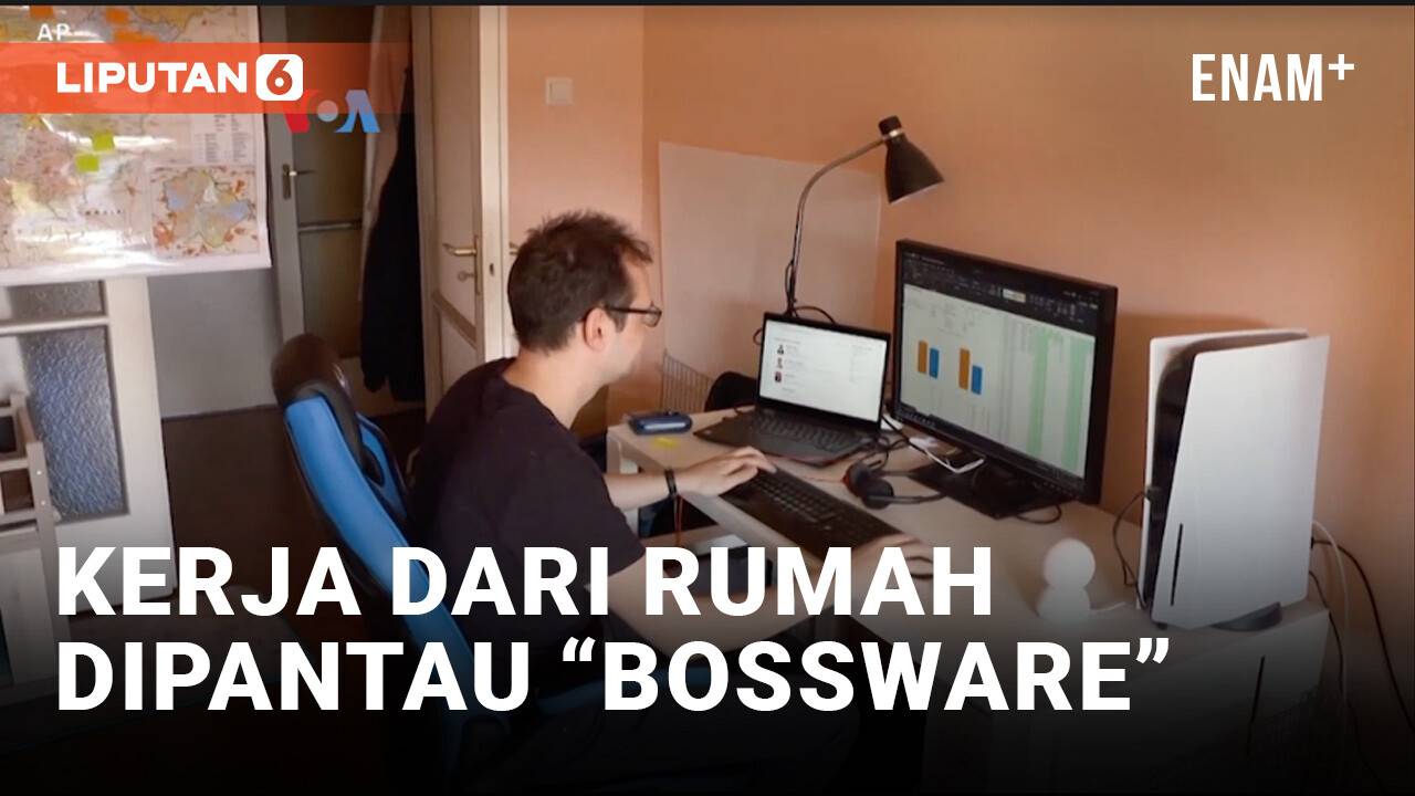 Kontroversi "Bossware", Aplikasi Pemantau Pegawai yang Kerja dari Rumah - LiputanEnam | Vidio