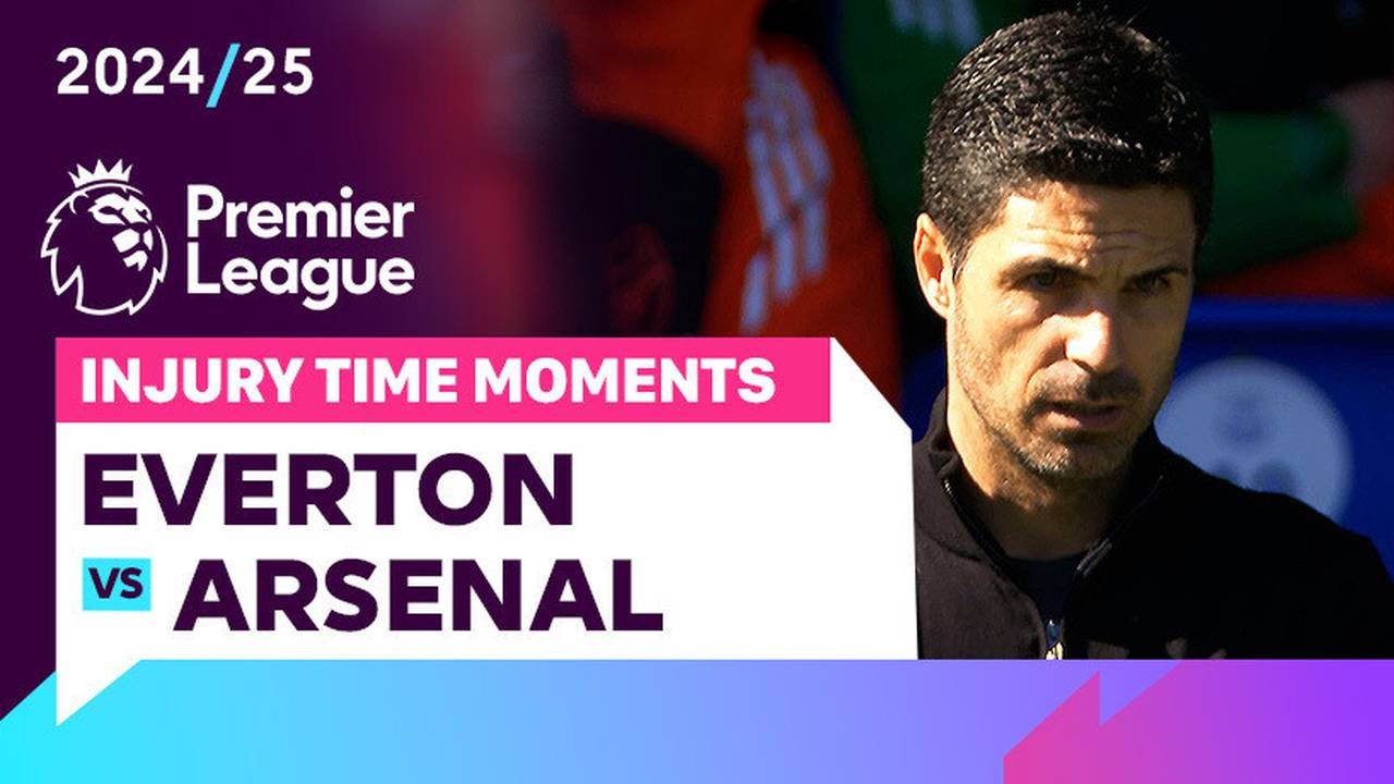 Momen Injury Time | Everton vs Arsenal | Premier League 2024/25 | Vidio