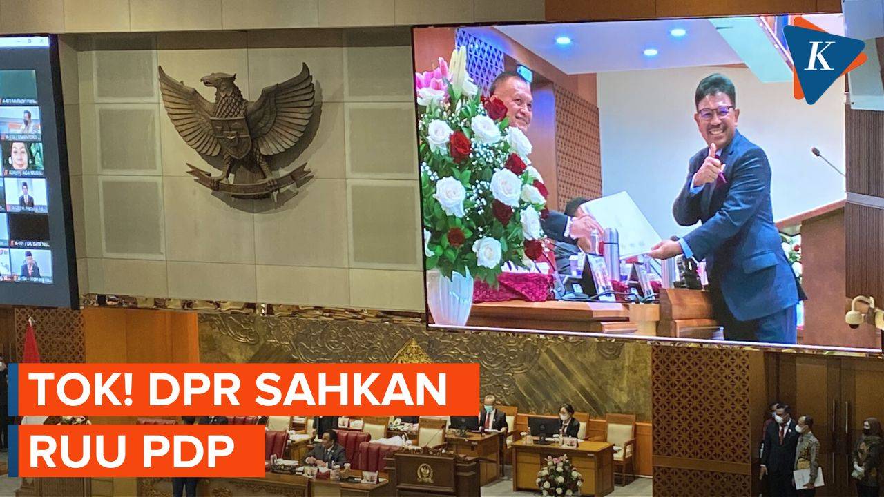 DPR Sahkan RUU Perlindungan Data Pribadi Jadi Undang-Undang - Kompascom ...