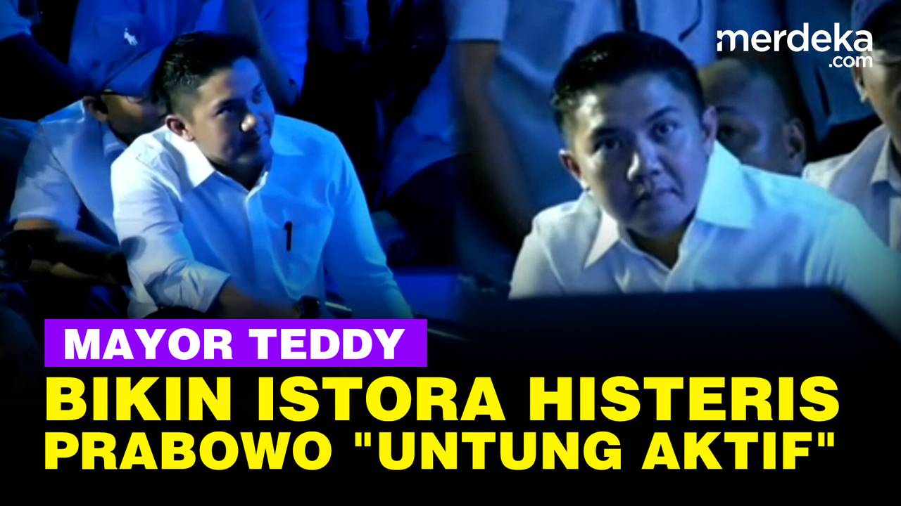 Mayor Teddy Jadi Sorotan, Prabowo Kocak: Untung Aktif Kalau Tidak Dia ...