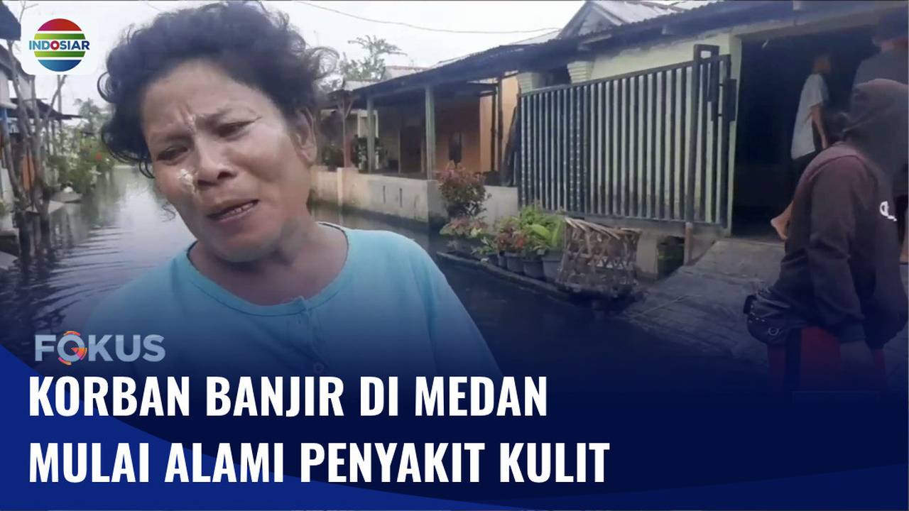 Banjir Selama Sepekan Tak Kunjung Surut, Warga di Medan Mulai Alami ...