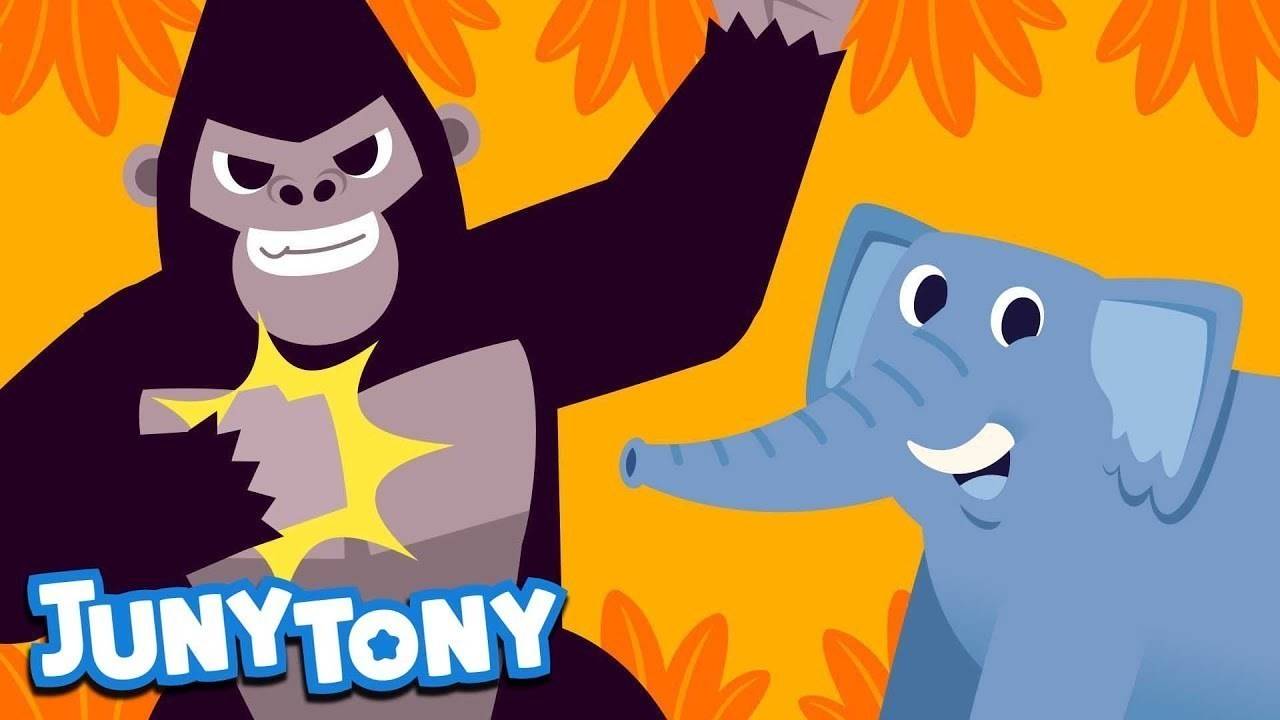 JunyTony - Animal Songs for Kids - Down in the Jungle (2022)