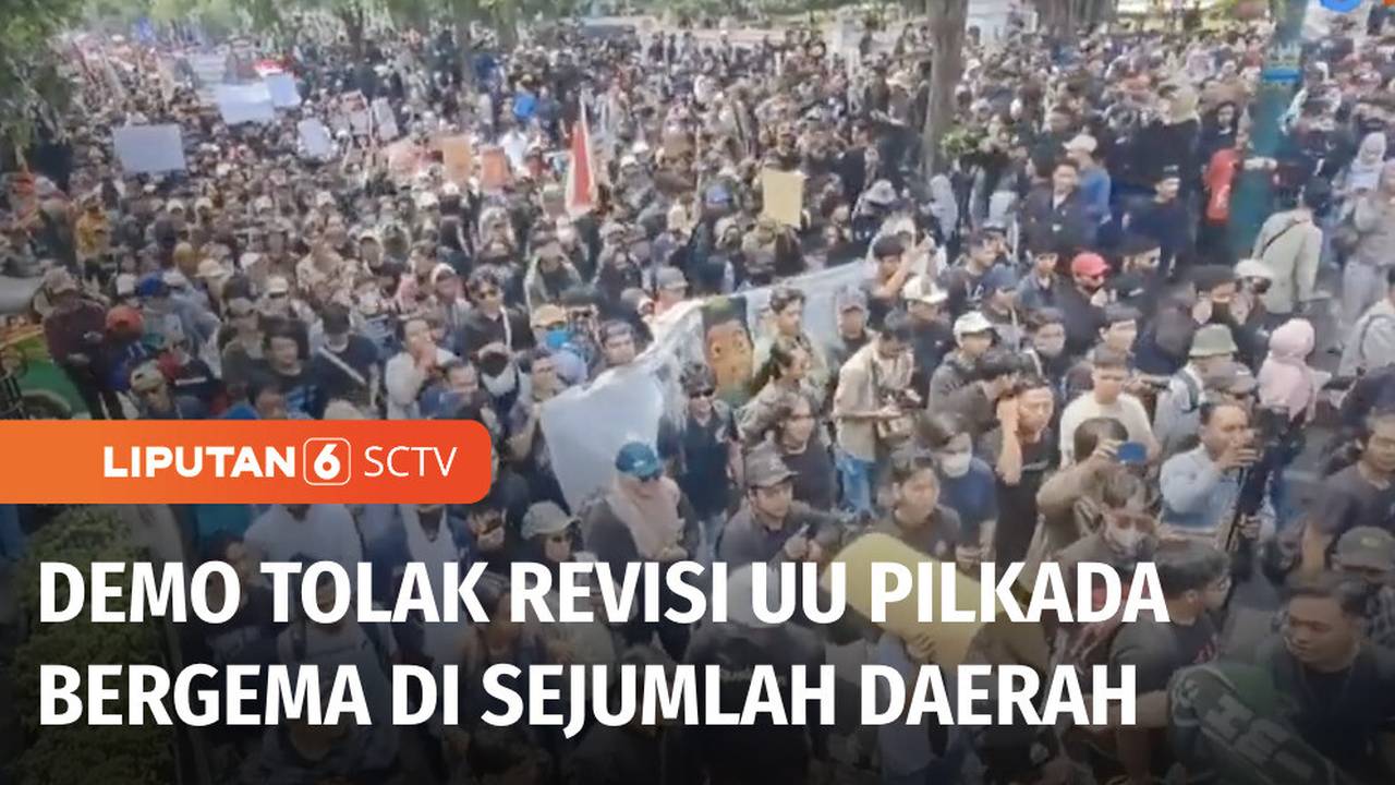 Peringatan Darurat, Massa dari Bandung hingga Jogja Gelar Demo Tolak ...