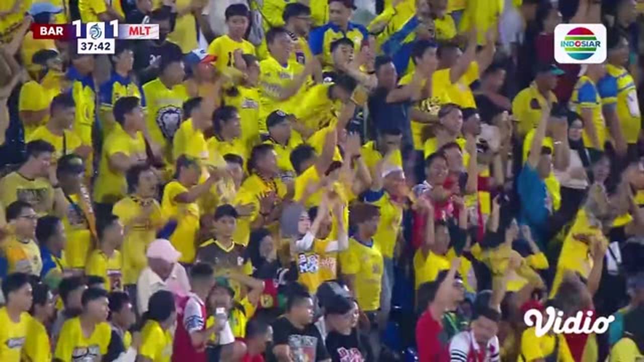GOOOLL!! Gak Mau Kalah Henry Matias Mier (PS Barito Putera) Cetak Gol ...