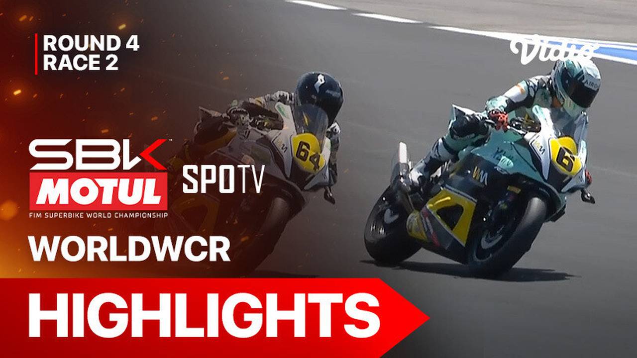 WorldSBK Championship Round 4 Pirelli Emilia-Romagna - WorldWCR Race 2 ...