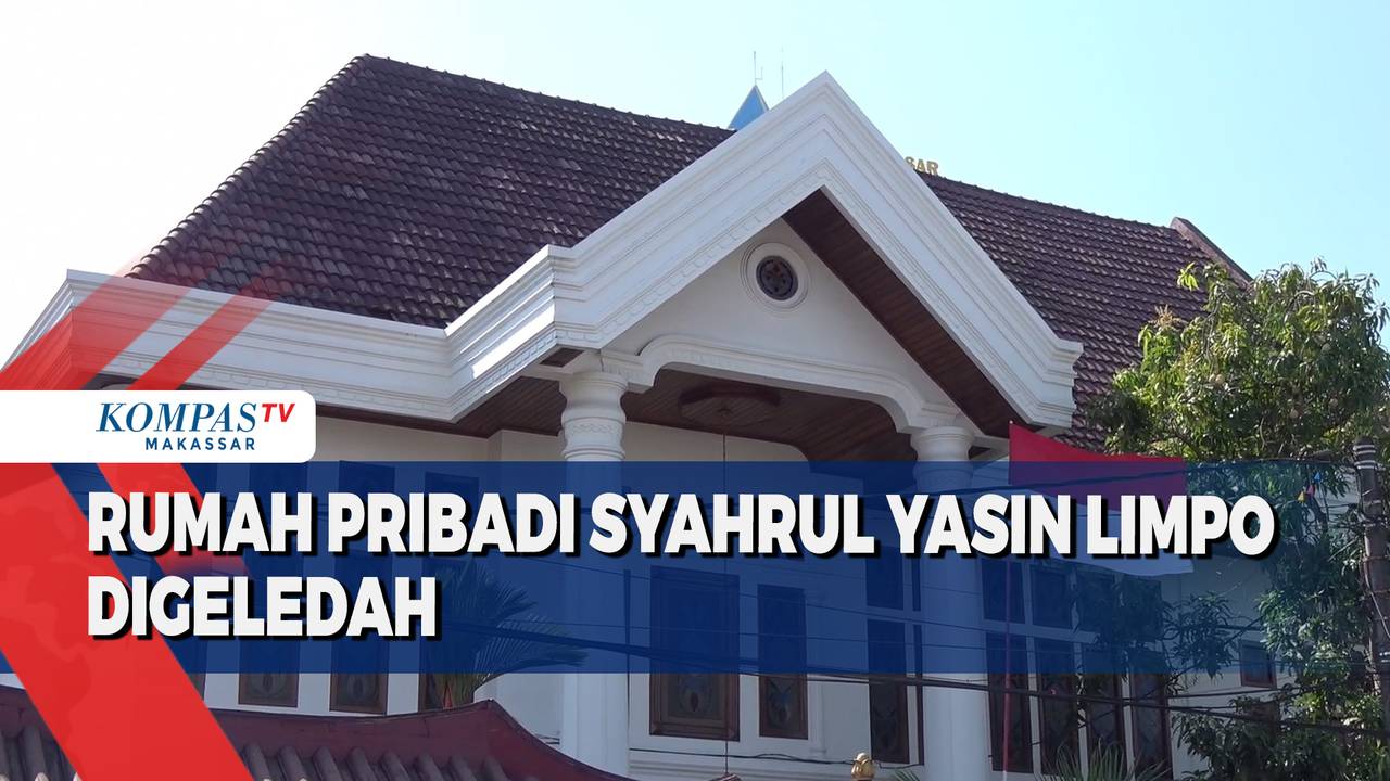 Rumah Pribadi Syahrul Yasin Limpo Digeledah - Kompas TV | Vidio