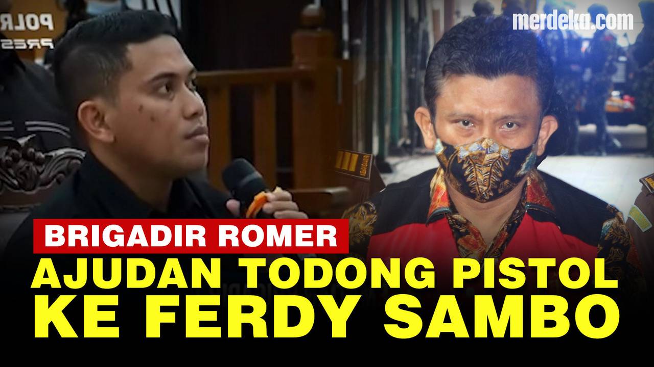 Dengar Lima Suara Tembakan, Brigadir Romer Ambil Pistol Lalu Todong ...