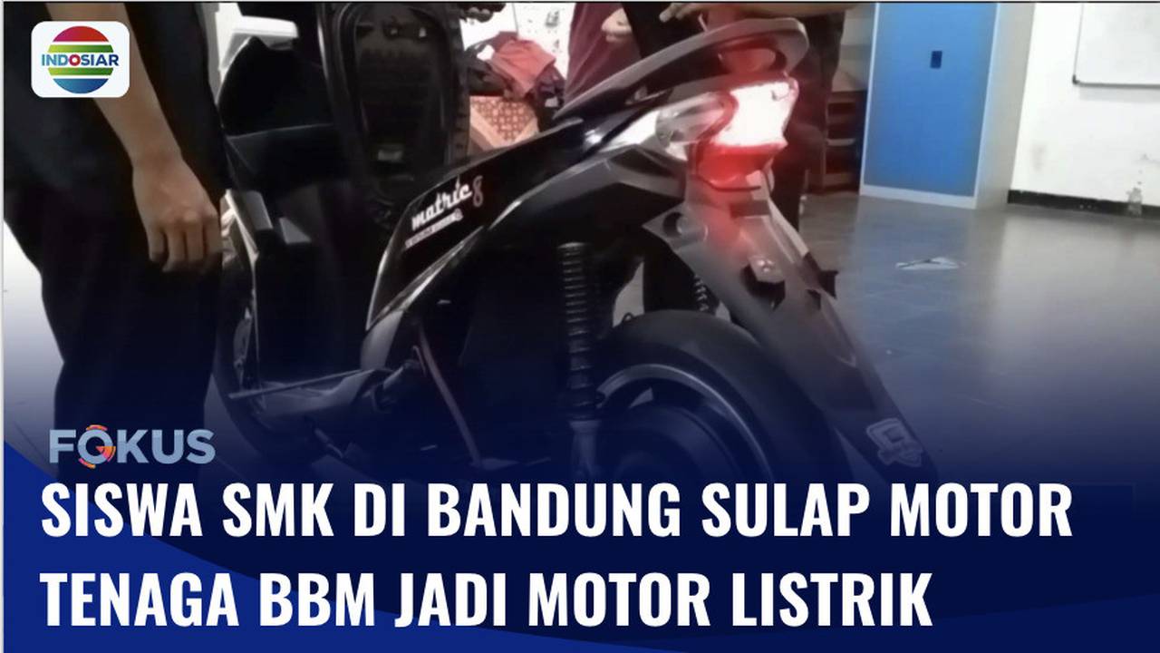 Motor Listrik Rakitan Siswa SMKN 8 Kota Bandung Berasal dari Motor ...