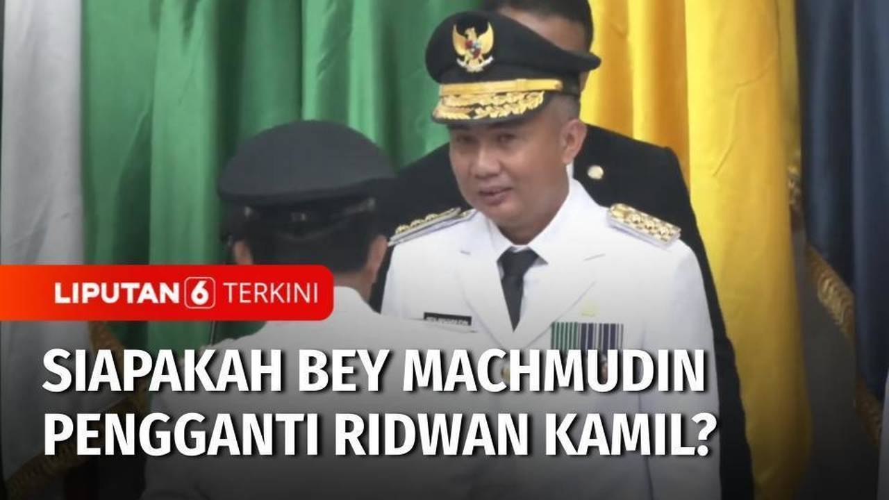 Siapakah Bey Machmudin Pengganti Ridwan Kamil? | Liputan 6 - SCTV | Vidio