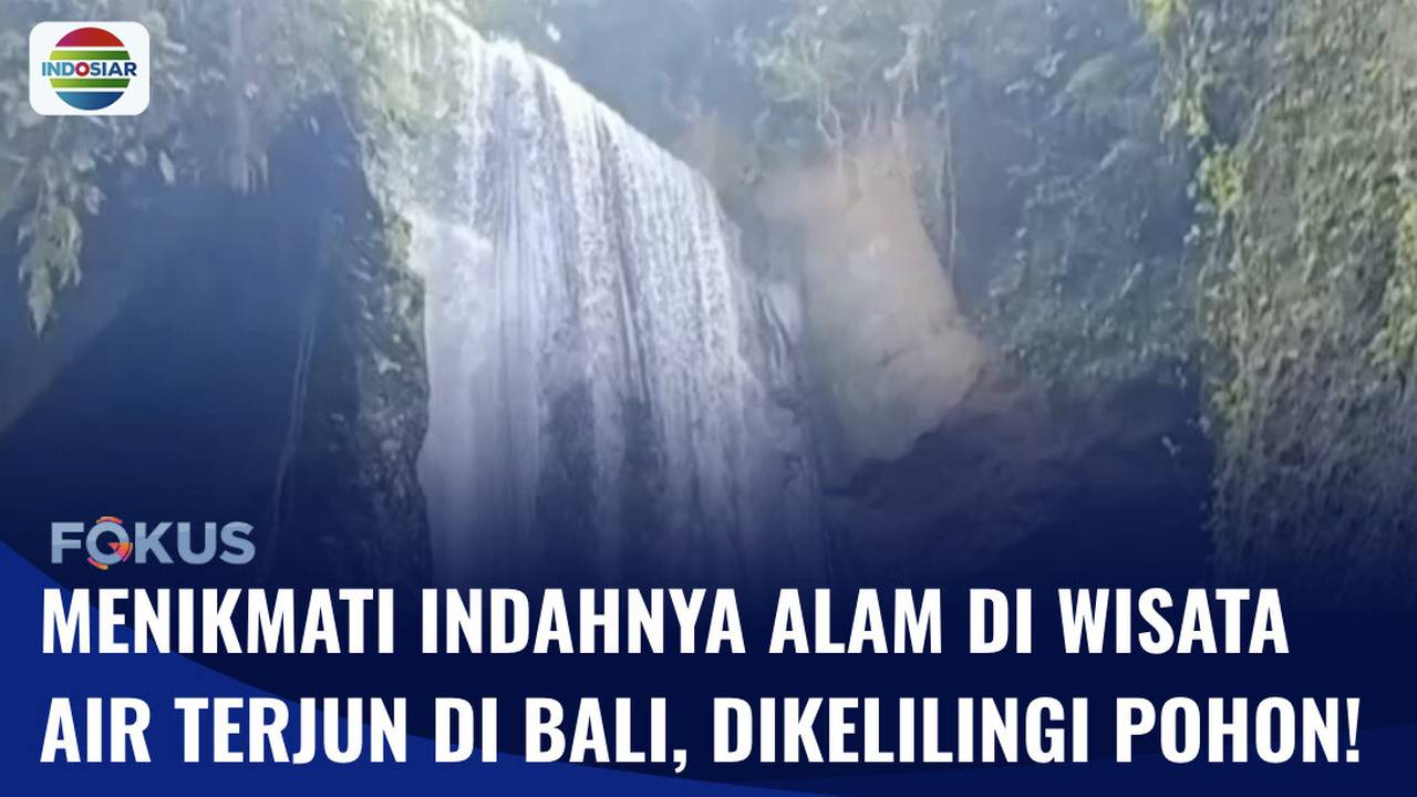 Indahnya Pesona Air Terjun Setinggi 20 Meter di Desa Jahen Bali | Fokus ...