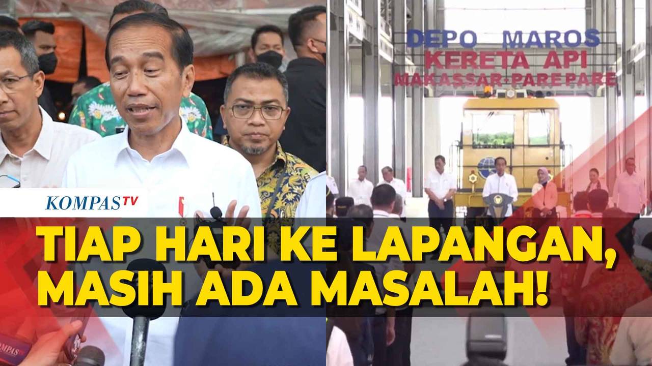 Respons Jokowi Soal Korupsi Proyek Pembangunan Jalur Kereta Api Trans Sulawesi yang Baru ...