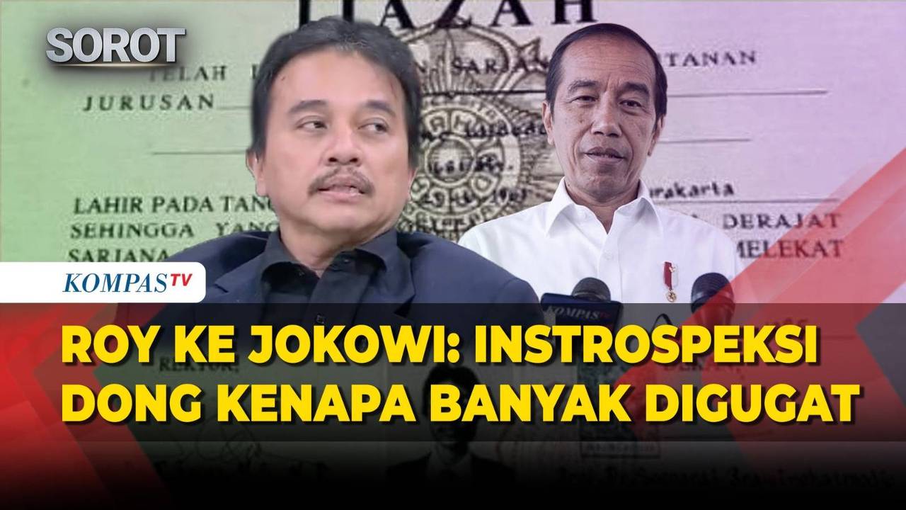 Roy Suryo ke Jokowi: Introspeksi Dong Kenapa Banyak Digugat - Kompas TV