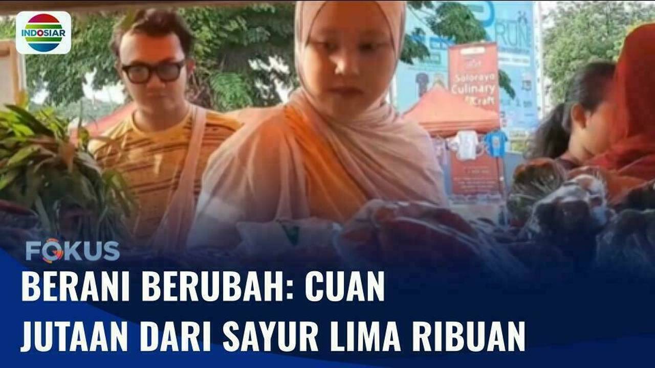Berani Berubah: Cuan Jutaan dari Sayur Lima Ribuan | Fokus - INDOSIAR ...