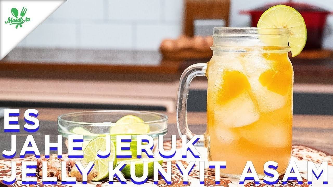Resep Es Jahe Jeruk Jelly Kunyit Asam