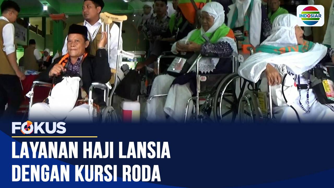 Layanan Prioritas Lansia Jadi Fokus Utama Petugas Haji, Termasuk Penyediaan Kursi Roda | Fokus ...