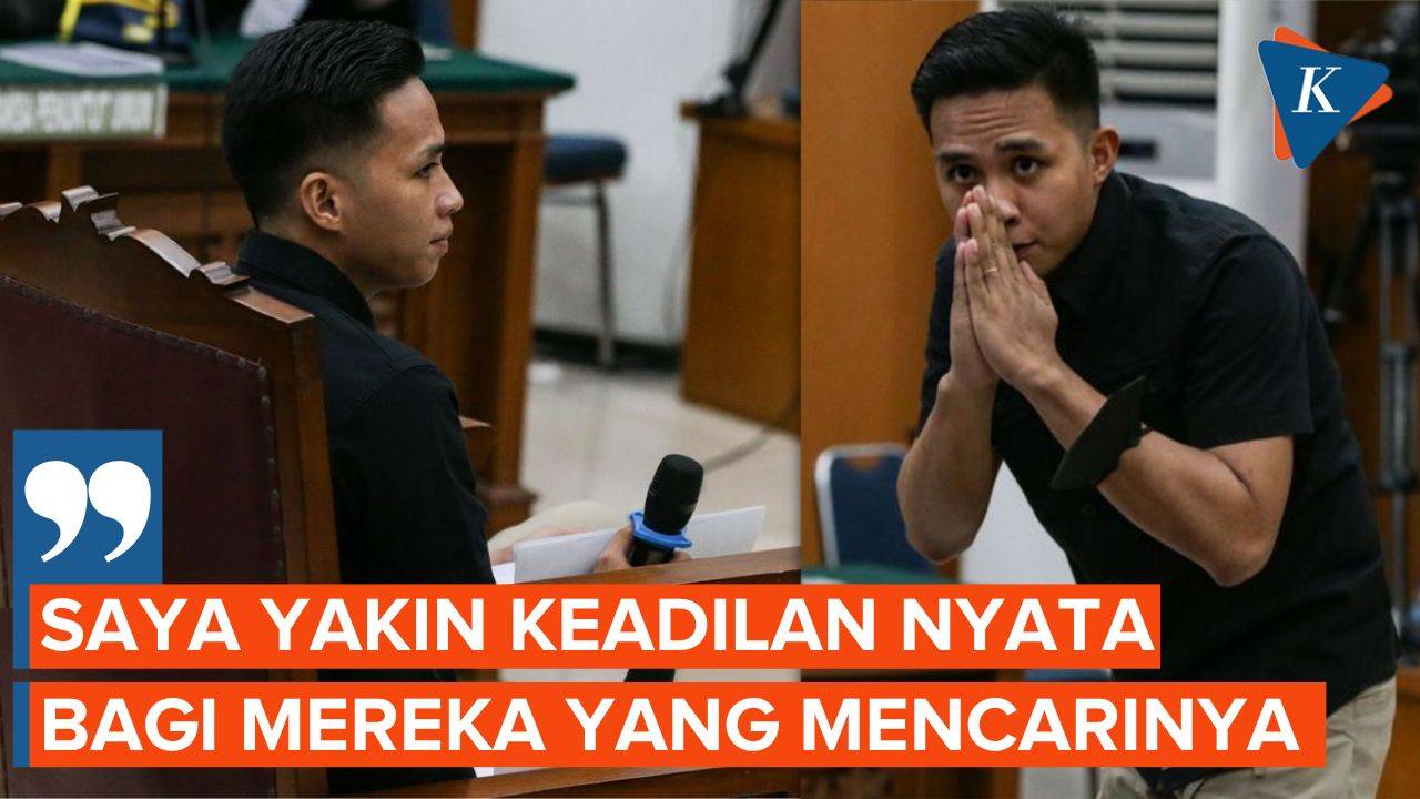 Bacakan Nota Pembelaan, Eliezer Mengaku Pasrah pada Putusan Majelis ...