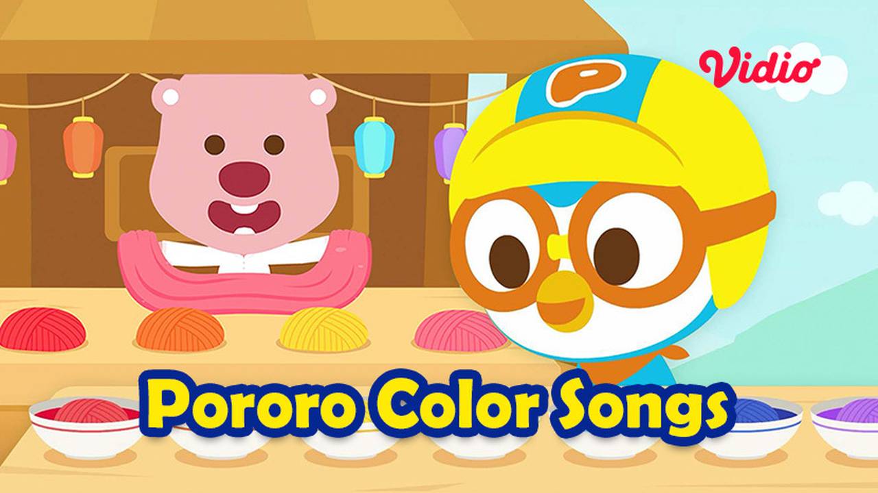 Nonton Pororo Color Song | Kartun Anak | Vidio