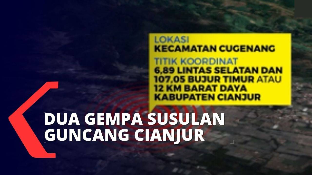 Dua Kali Gempa Susulan Kembali Guncang Cianjur Dini Hari Tadi, Terasa Hingga Sukabumi dan Bogor ...