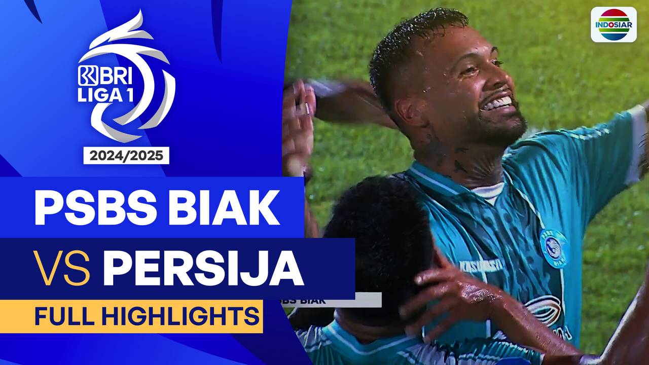 PSBS Biak VS Persija Jakarta - Full Highlights | BRI Liga 1 2024/25 | Vidio