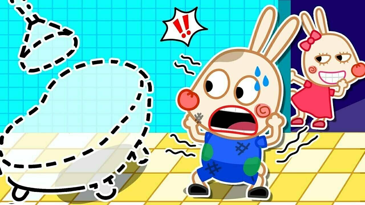 Tokki Channel - Seri Bermain - Tidak, tidak, Lily! Ada yang mencuri bak ...