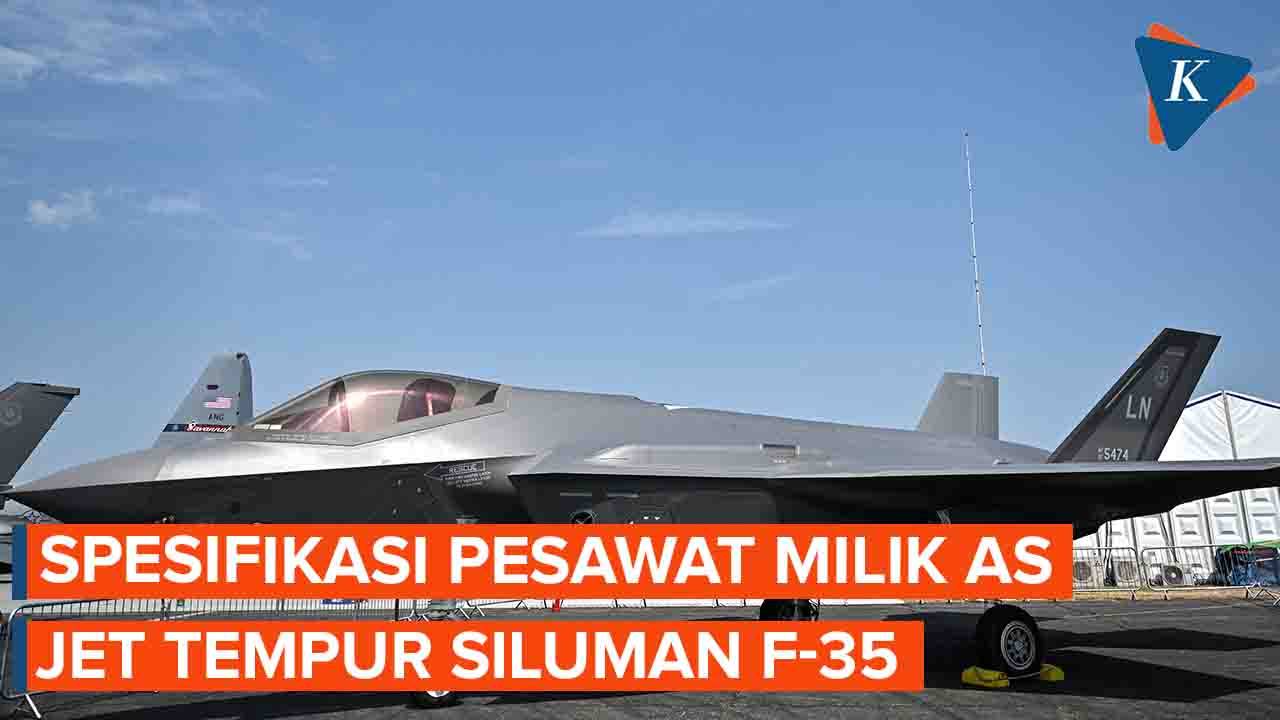 ini Dia Spesifikasi Pesawat Jet Tempur Siluman F-35 Milik AS yang ...