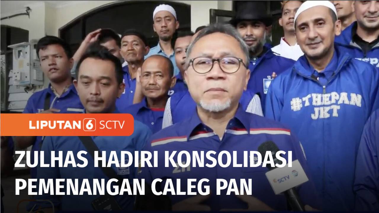 Konsolidasi Pemenangan Caleg PAN di Jakarta, Zulhas Ajak Kader Jaga ...