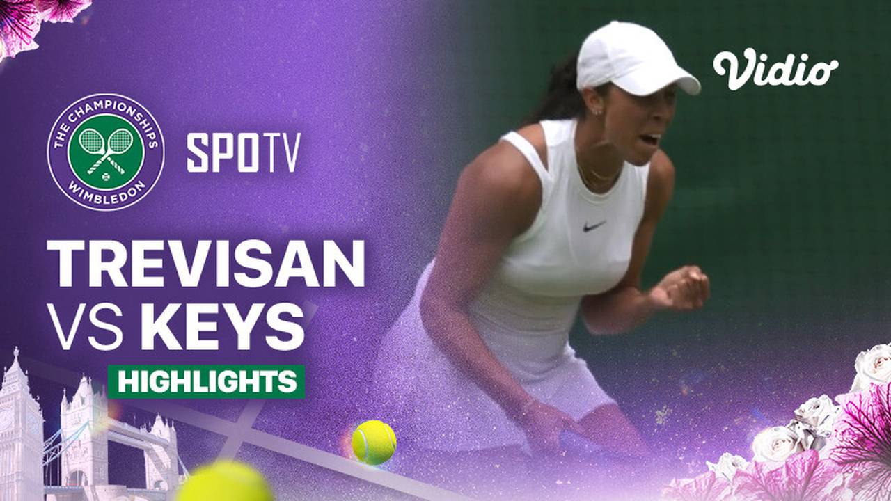 M. Trevisan (ITA) vs M. Keys (USA) - Highlights | Wimbledon 2024 ...