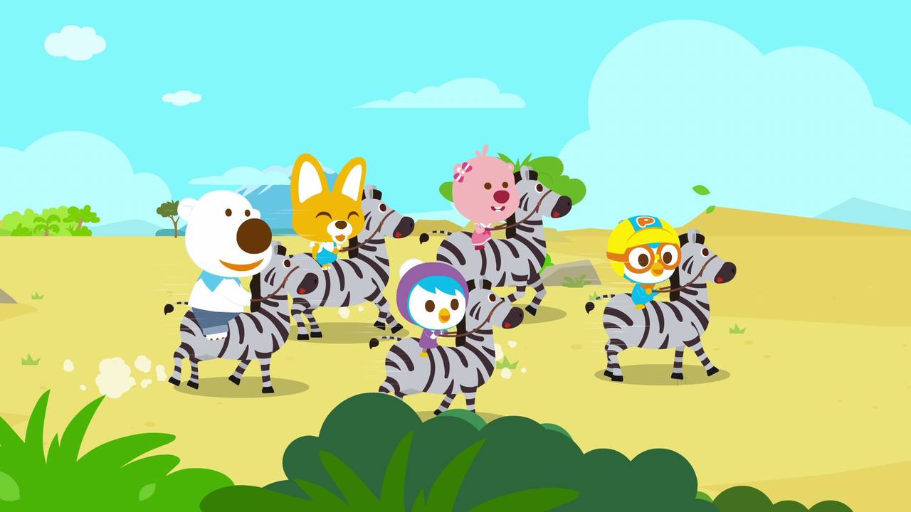 Mengelilingi Dunia Bersama Pororo - Ep 02 - Hewan Nasional (2022) | Vidio