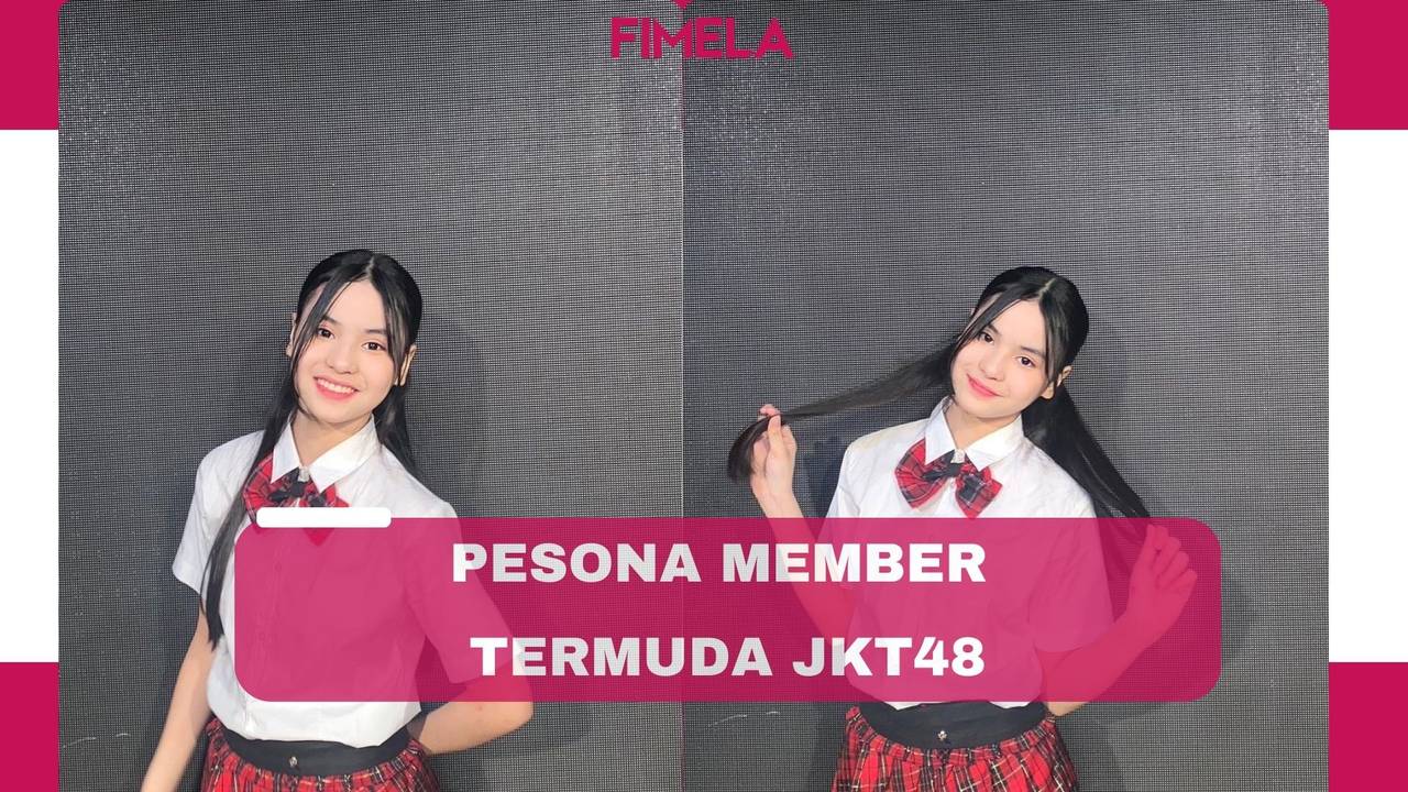 6 Potret Pesona Jazzlyn Trisha, Member Termuda di JKT48 yang Baru Lulus SD