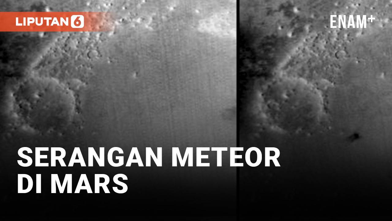 NASA Deteksi Serangan Meteor di Mars - Liputan6.com | Vidio