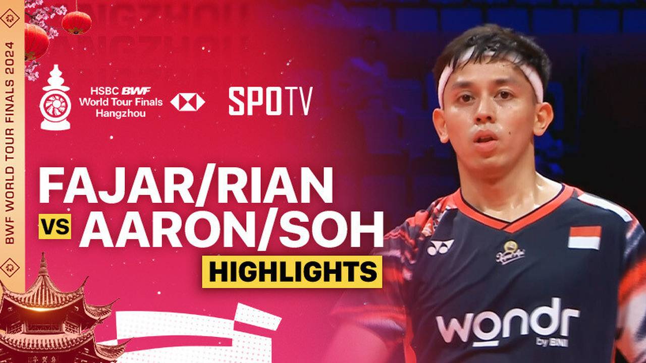 Fajar Alfian/Muhammad Rian Ardianto (INA) vs Aaron Chia/Soh Wooi Yik ...